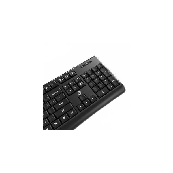 HP K200 Wired USB Keyboard, Black - OTC.LK