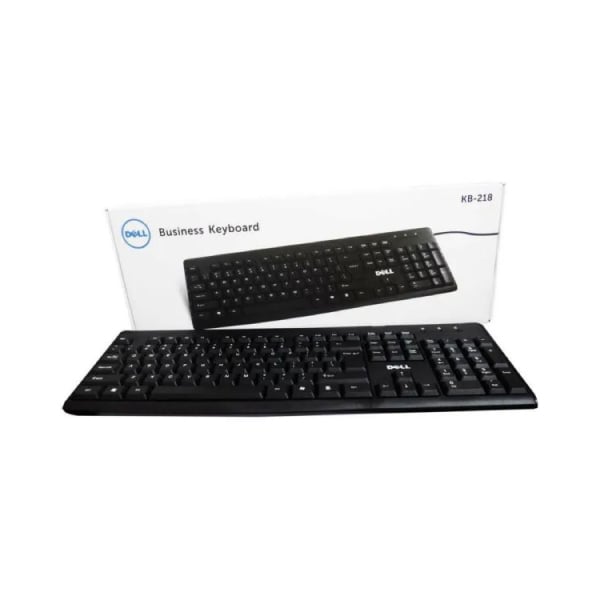 Dell KB-218 USB External Wired Keyboard (A Grade) - OTC.LK