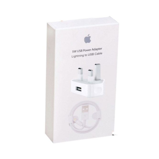 Apple 5W USB Power Adapter + Cable Box - CN Version - OTC.LK