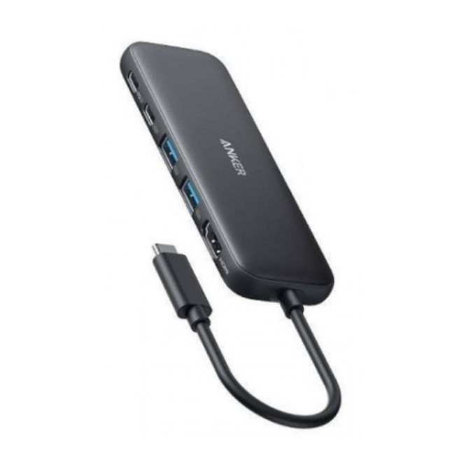 Anker 332 USB-C Hub 5-in-1 Black - A8355H11 - OTC.LK