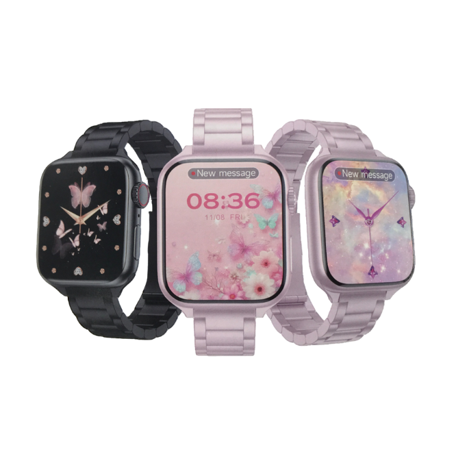 TK23 Mini Smart Watch - Pink - OTC.LK