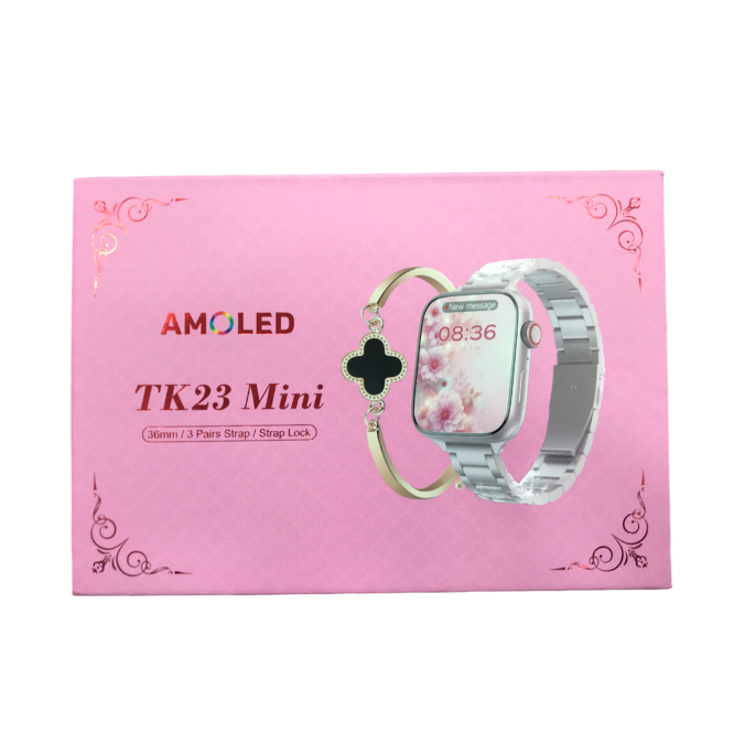 TK23 Mini Smart Watch - Pink - OTC.LK