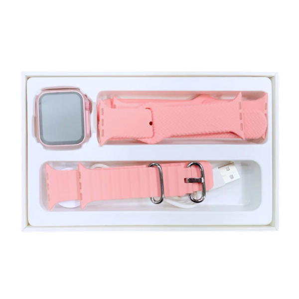 Modio MC88 Mini Smart Watch - Pink (45MM) - OTC.LK