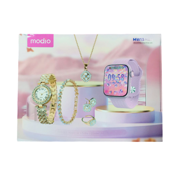 Modio MW13 Mini Smart Watch - Pink - OTC.LK