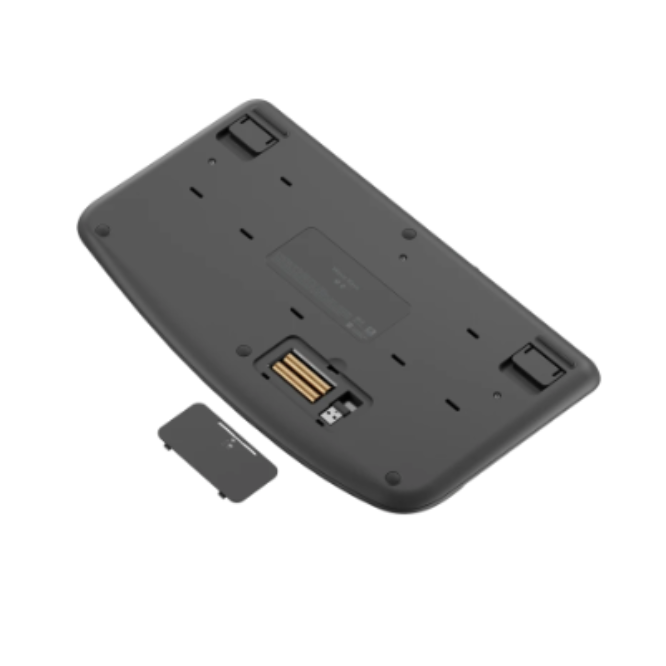 Logitech Wave Keys Wireless Economic Keyboard With Cushioned Palm Rest ...