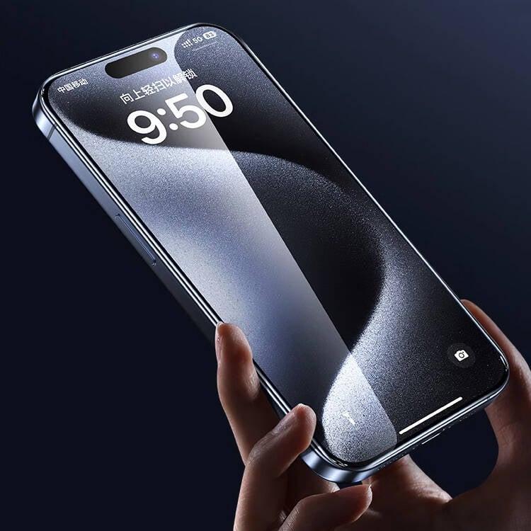 Wiwu GT-009 Crystal Super Clear Tempered Glass For iPhone 15 Pro Max ...