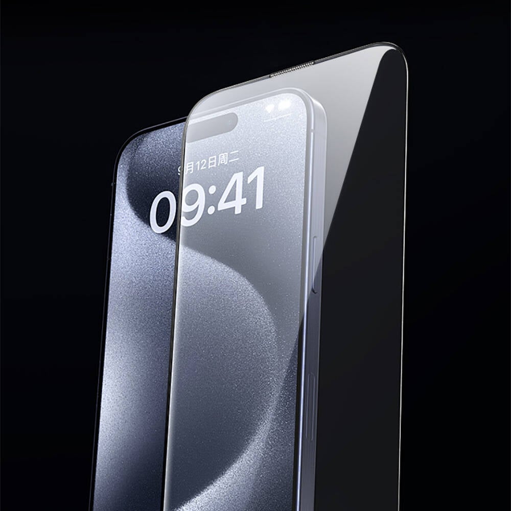 Wiwu GT-009 Crystal Super Clear Tempered Glass For iPhone 15 Pro Max ...