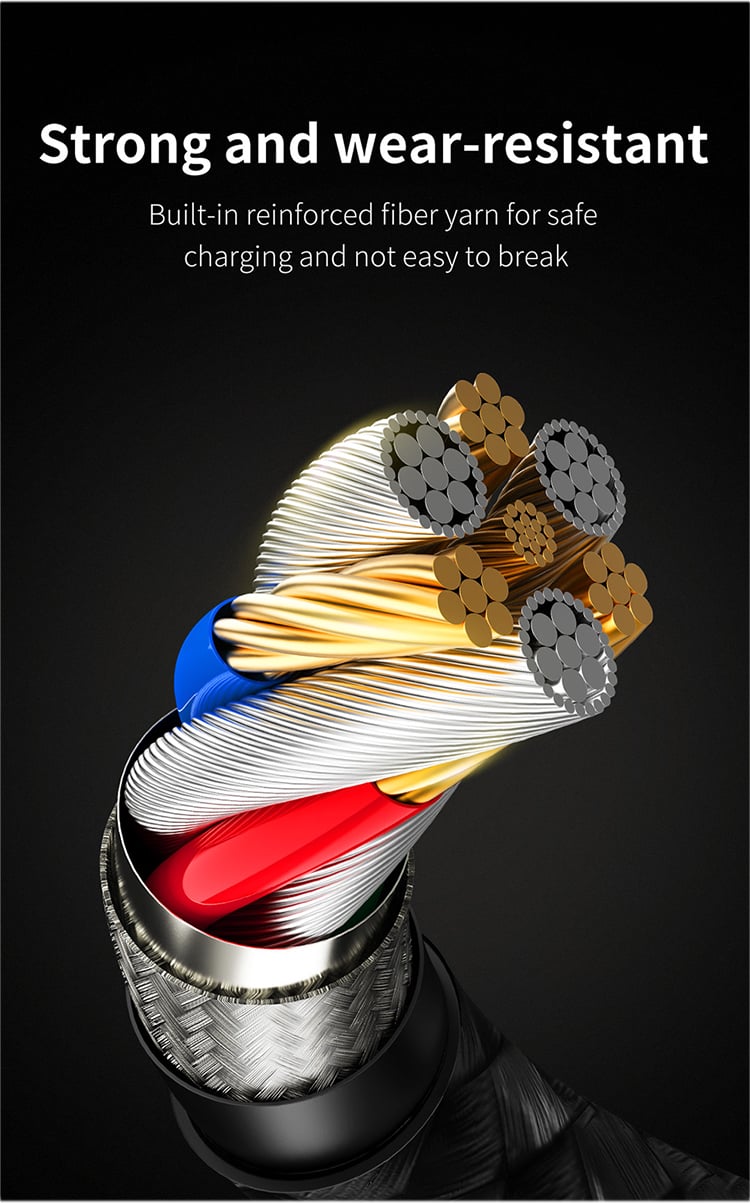 Maxco MS03CC Type-C Type-C PD 100w 200cm Cable - OTC.LK