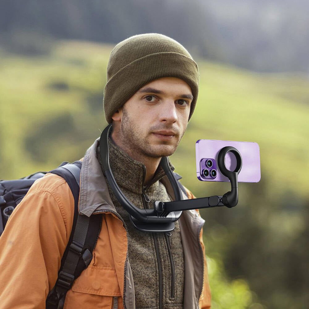 Wiwu Wi-CH320 Hands-Free Magnetic Neck Strap Phone Holder - OTC.LK