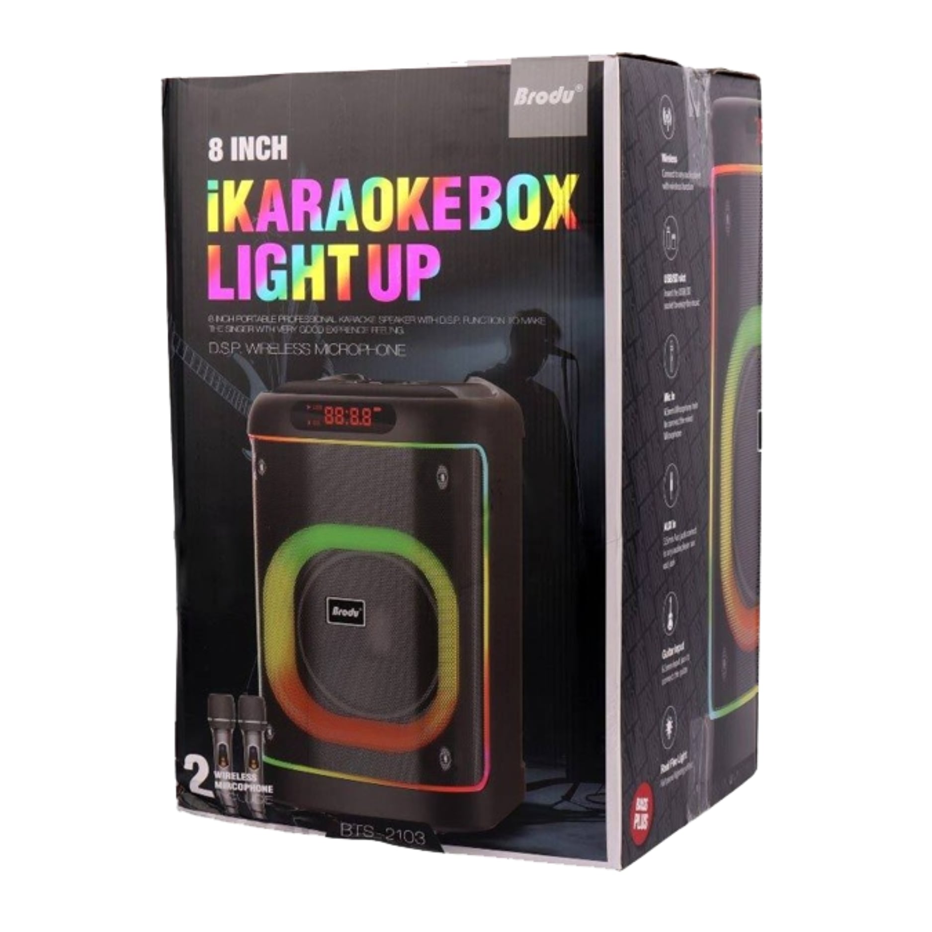 Brodu BTS-2103 Bluetooth Karaoke Speaker - OTC.LK