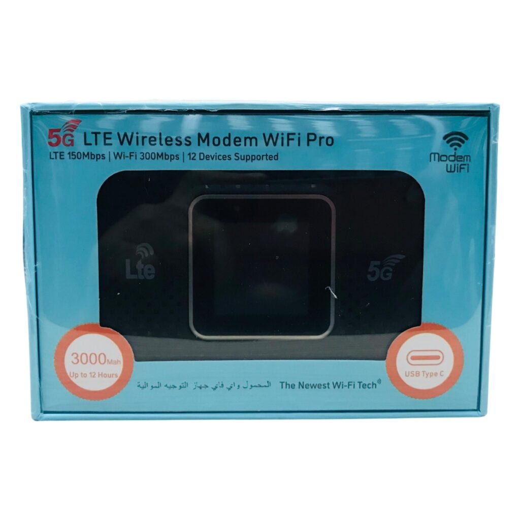 5G LTE Wireless Modem WiFi Pro Portable Router - OTC.LK