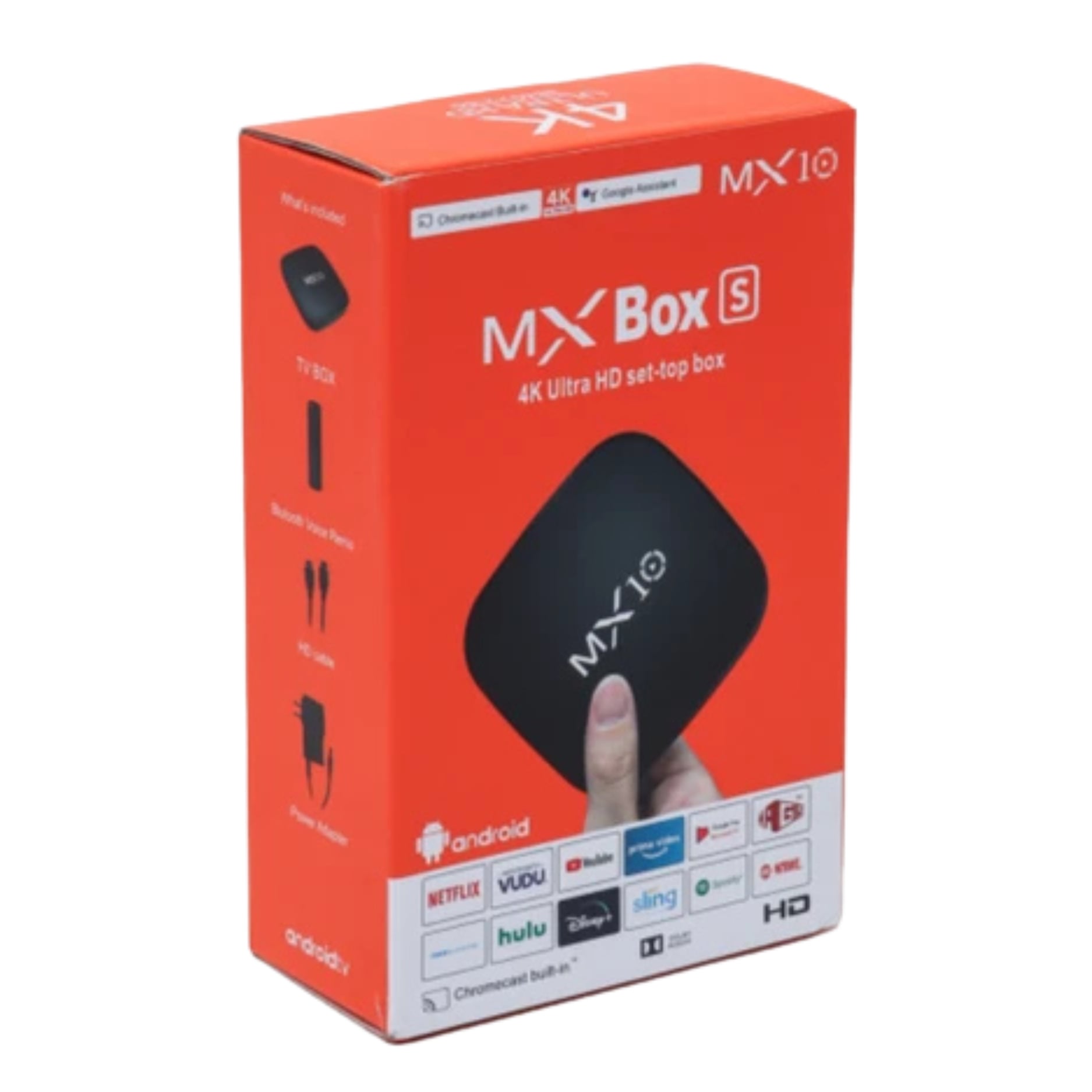 MX10 MX Box S Android 4K Ultra HD Set-Top Box - OTC.LK