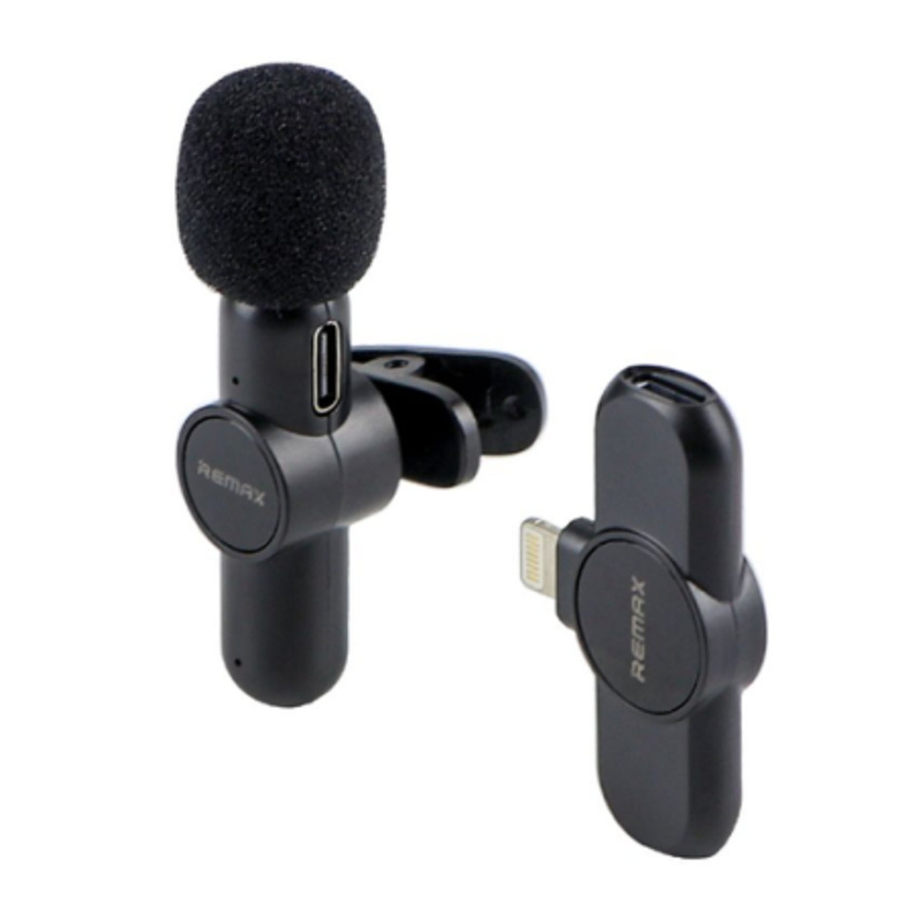 Remax K09 Ryusic Series One-to-One Wireless Microphone Type-C/Lightning ...