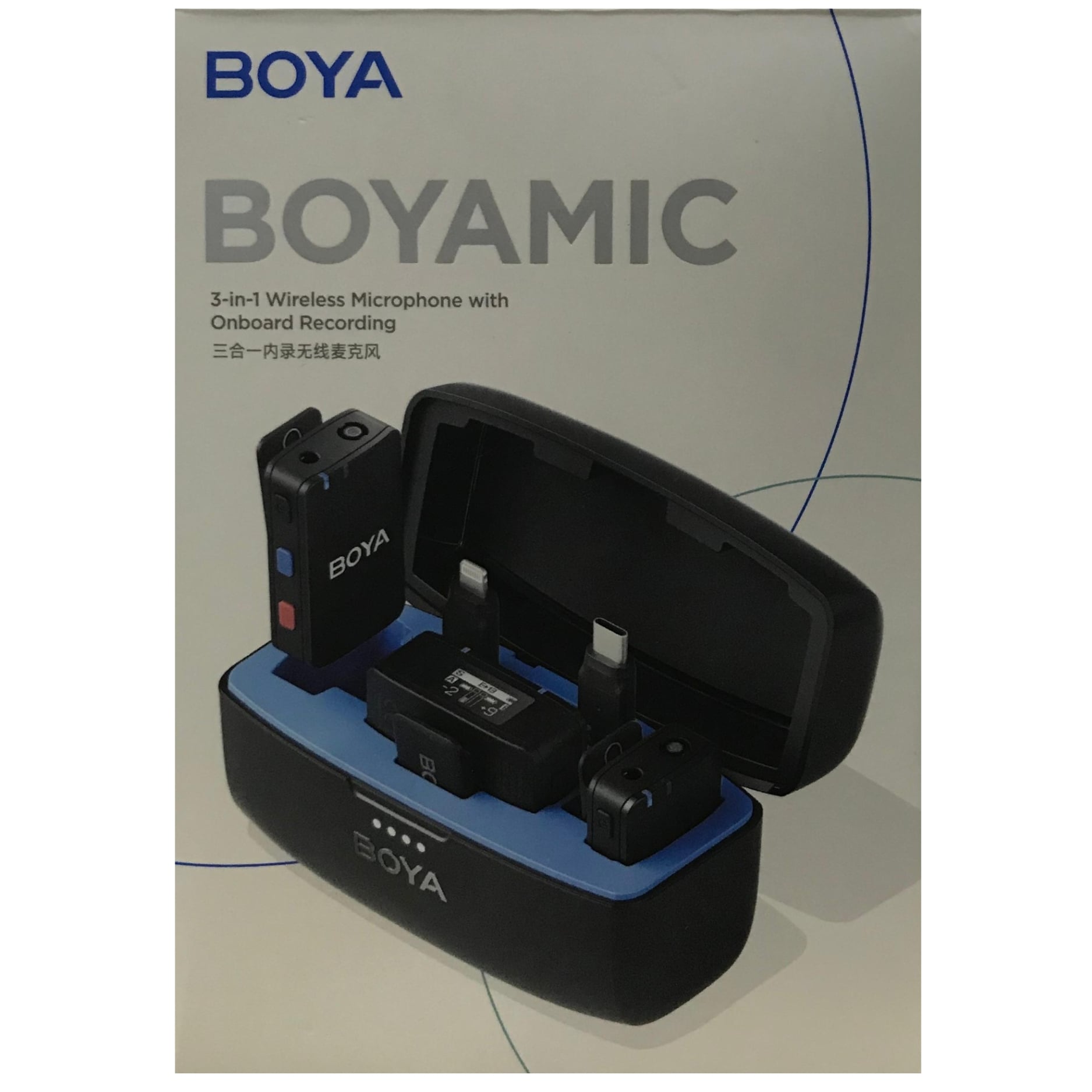 BOYA BOYAMIC 3-in-1 Wireless Microphone with Onboard Recording - OTC.LK